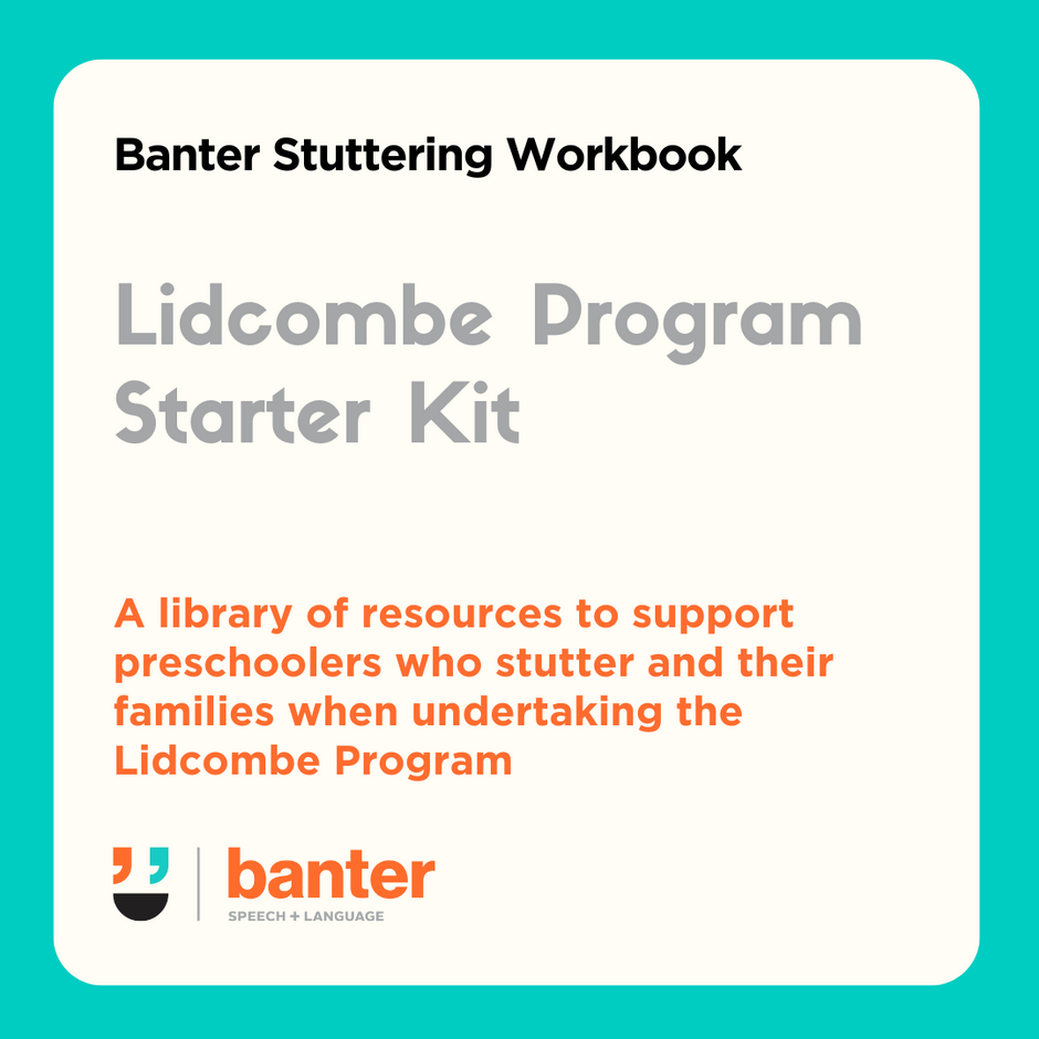 Banter Stuttering and Fluency Resources – Banter Speech & Language